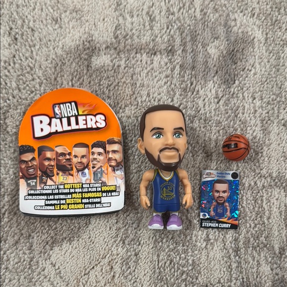 NBA | Toys | Nba Ballers Action Figure With Blue And Purple Outfit ...